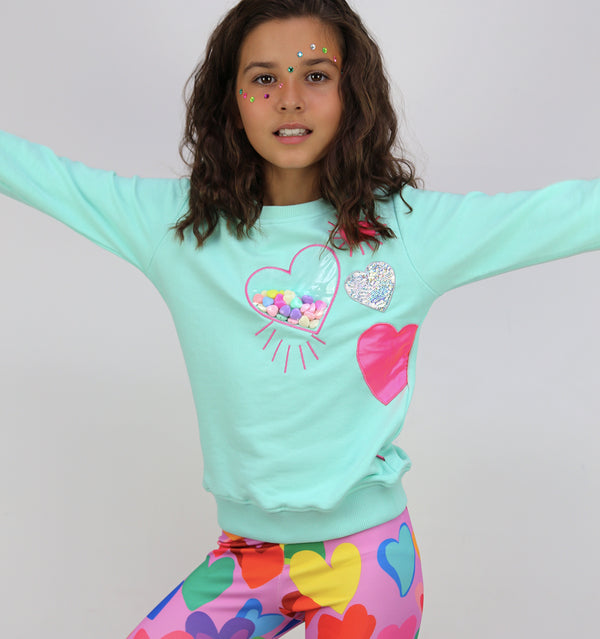 Heart Beads Jumper - Kaylakids