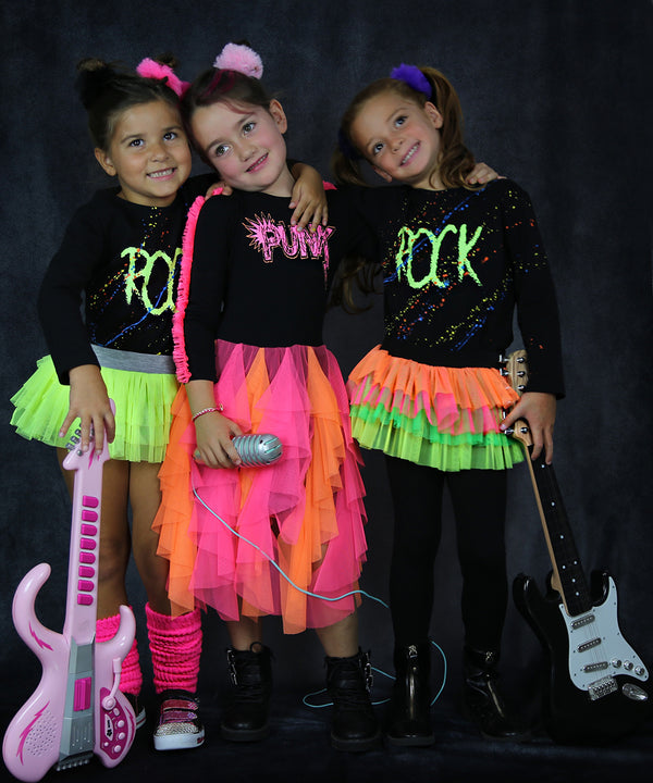 Funky Punky Tutu Leggings - Kaylakids